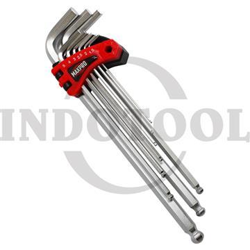 Jual Hey Key Ballpoint Kunci L Buka Baut Selek Set 9 Pcs 1.5 - 10mm ...