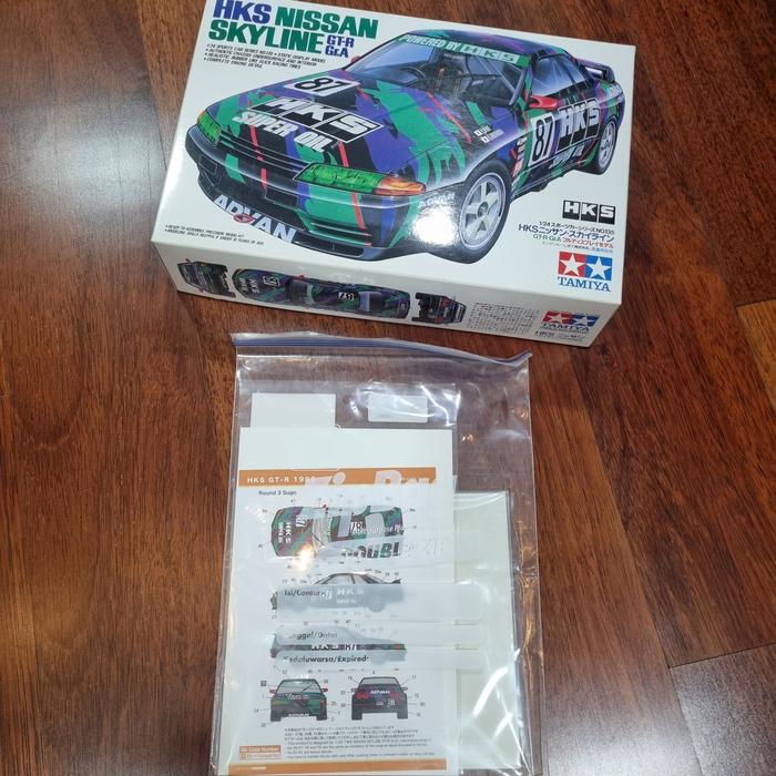 Jual tamiya 1/24 hks gtr skyline gr a r32 + decal shunko - Kota Bandung ...