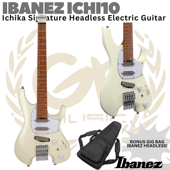 Promo IBANEZ ICHI10 Ichika Signature Headless Electric Guitar + Bag | Q QX Cicil 0% 3x - Kota ...