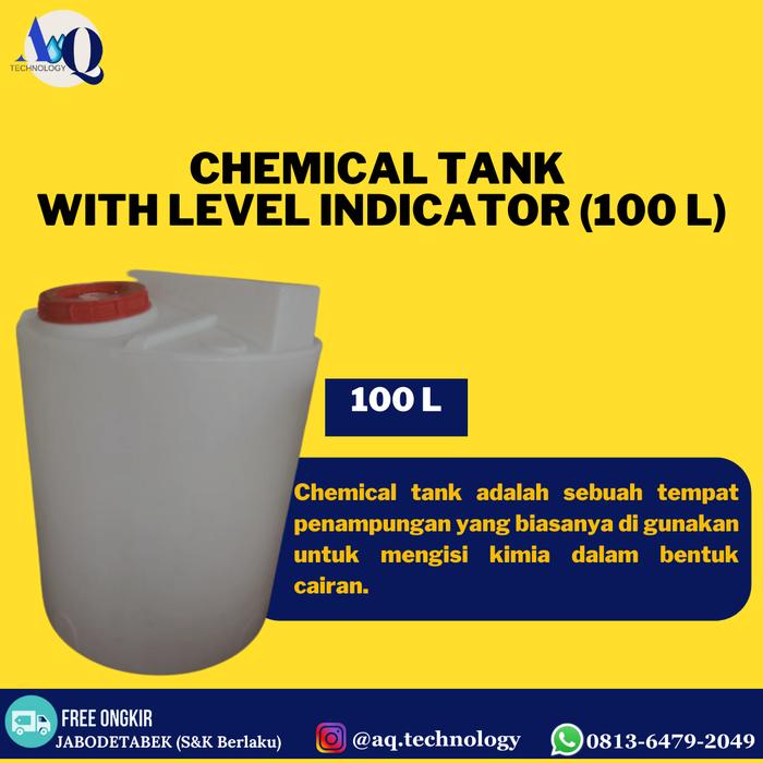 Jual Chemical Tank/Tangki Kimia with Level Indicator (100 L) - Jakarta ...