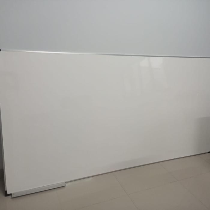 Jual whiteboard papan tulis HPL / formika gantung 120x240 cm non ...