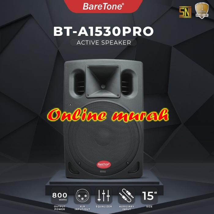 Jual speaker akif bareton bta1530pro baretone bta 1530pro 15'' 1 buah ...