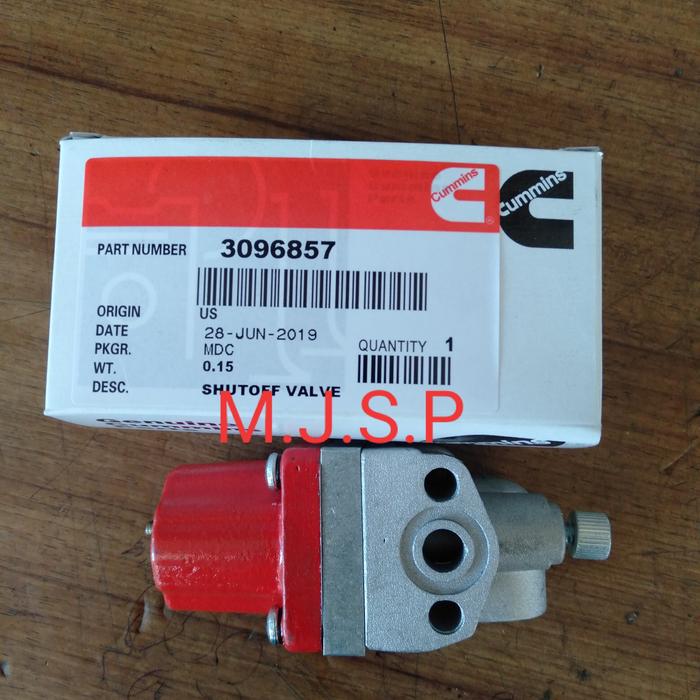 Jual Ready stok Fuel Shut Off Valve 3096856 3096857 Cummins 3TA38 ...