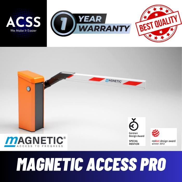 Jual Barrier Gate Palang Parkir Magnetic Access Pro 1.3s 3.5m Original