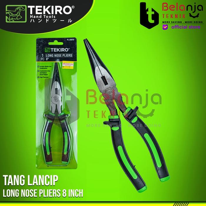 Jual Tekiro Tang Lancip 8" LONG NOSE PLIERS TEKIRO 8 Inch 8 In 8 Inchi - Kota Bogor - Belanja ...