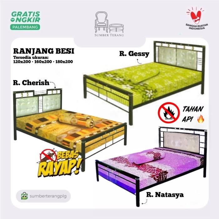 Jual Rangka Tempat Tidur Besi Divan Ranjang Besi Minimalis Aloha type ...
