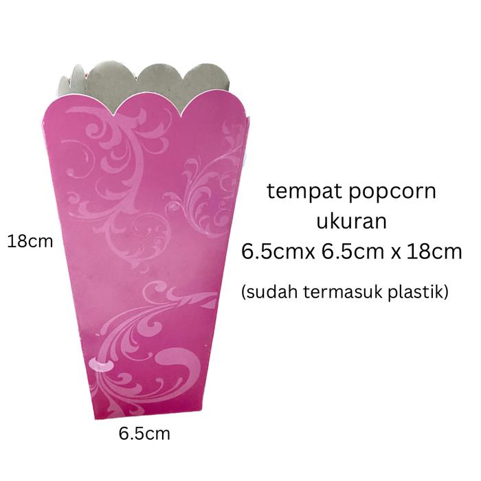 Jual tempat popcorn | dus popcorn tebal isi 50 pcs - Jakarta Pusat ...