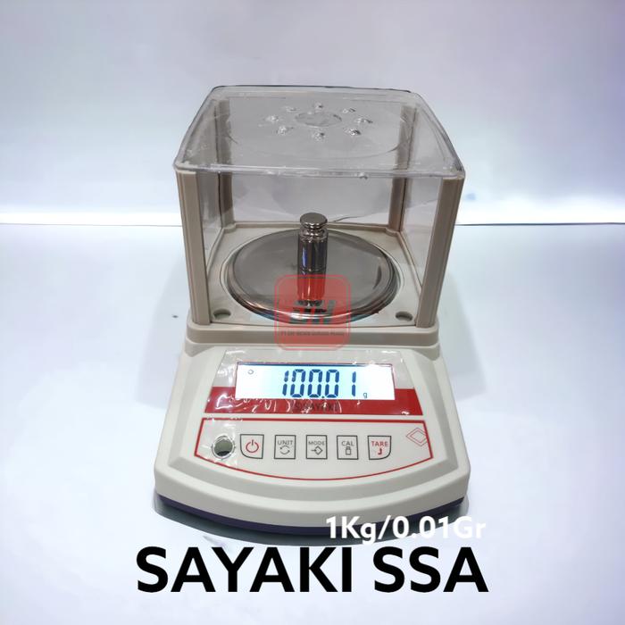 Jual Timbangan emas, lab, analitik SAYAKI SSA kap 1Kg / 0.01Gr ...