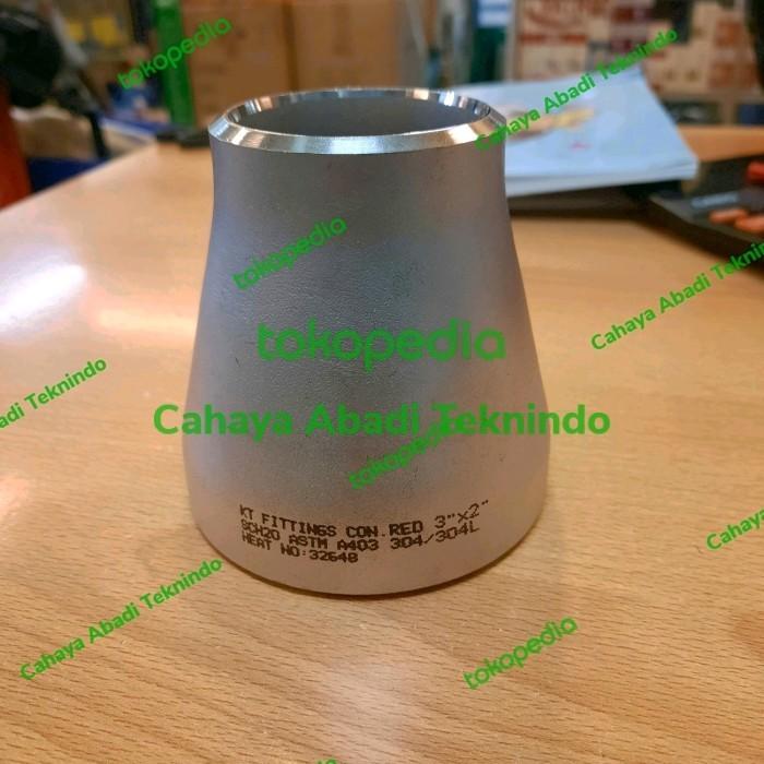Jual Reducer las stainless Sch20 size 8 x 4"inch / Reducer SS304 SCH 20 - Jakarta Barat - Cahaya ...
