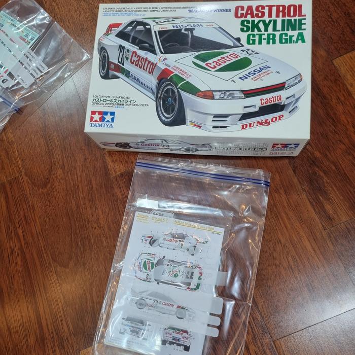 Jual tamiya 1/24 castrol skyline gr a r32 gtr + decal - Kota Bandung ...