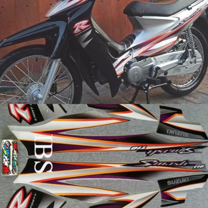 Jual STRIPING SMASH 110R UNGU 2005 STIKER LIS SUZUKI 110 R POLET - Kab ...