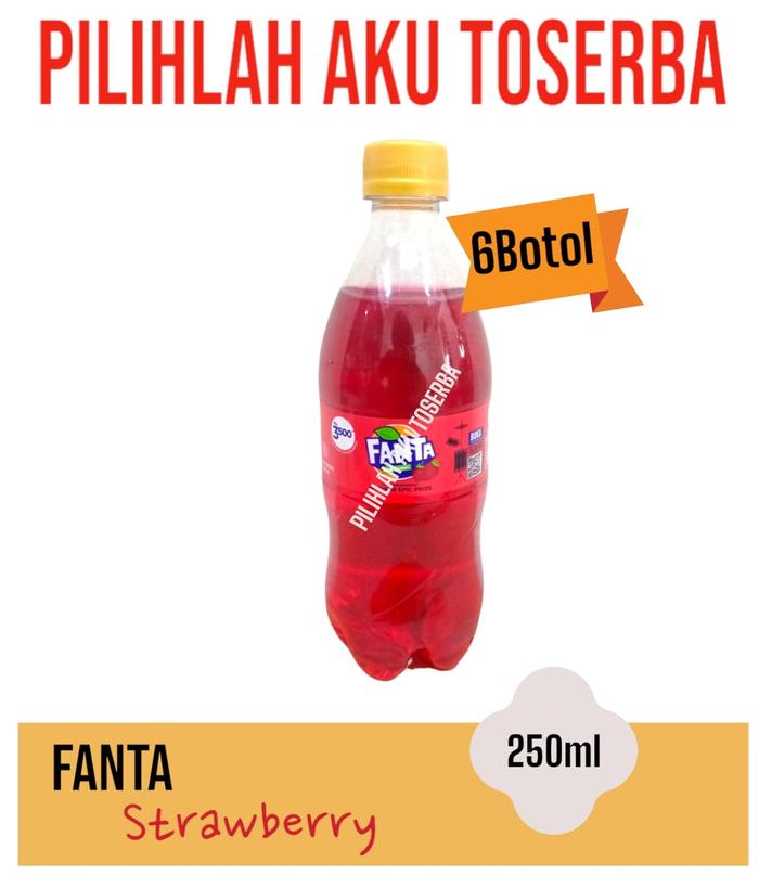 Jual Fanta Strawberry MINI Botol Pet Imut - ( HARGA 6 BOTOL ) - Jakarta ...