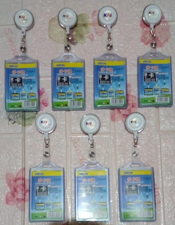Jual GANTUNGAN YOYO ID CARD KAI (KERETA API INDONESIA) + TEMPAT ID CARD ...