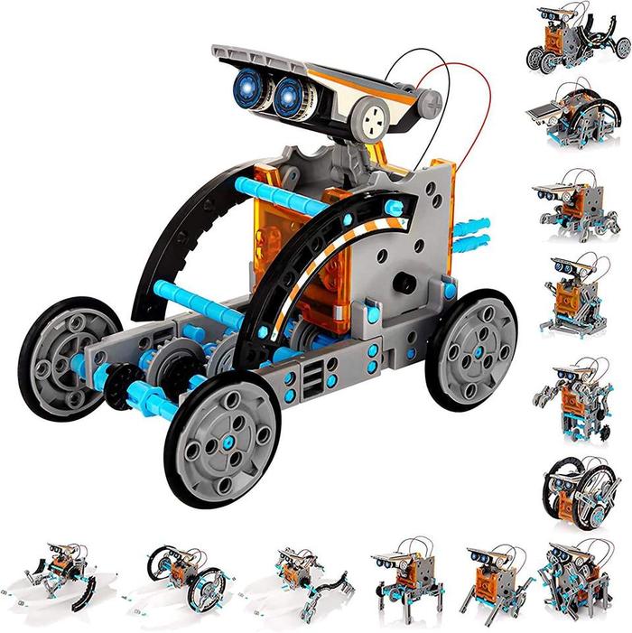 Jual Mainan Anak Rakit Robot 13 Model montessori Tenaga Matahari ...