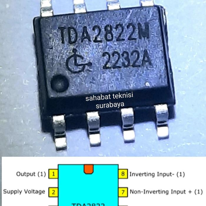 Jual TDA2822M IC TDA2822 SMD IC POWER AMPLIFIER - Kab. Jombang - Toko ...