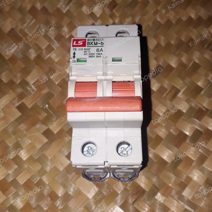 Jual MCB LS BKM-B 2Phase 6A 10kA Oroginal Korea - Jakarta Pusat - Kamari Electrical | Tokopedia