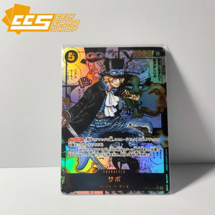Jual Sabo Manga Parallel SR - One Piece TCG (Replica v2) - Kota Bogor - Cex Card Shop | Tokopedia
