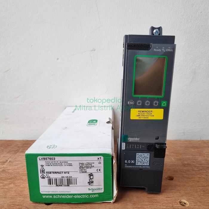 Jual LV857603 Schneider Micrologic 6.0Xi Micrologic 6.0 Xi MasterPact ...