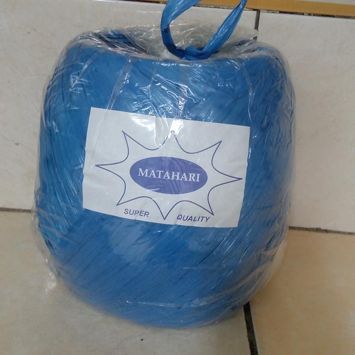 Jual Tali tambang Ikat plastik rafia rapia merah rafiah rapiah warna ...