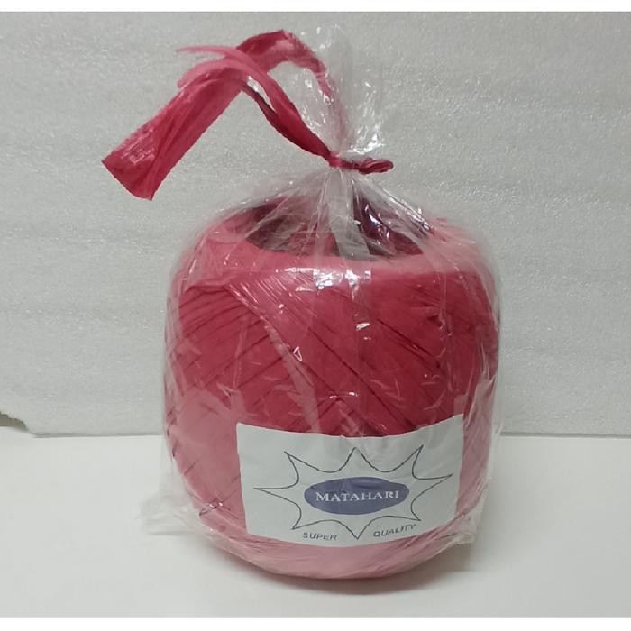 Jual Tali tambang Ikat plastik rafia rapia merah rafiah rapiah warna ...