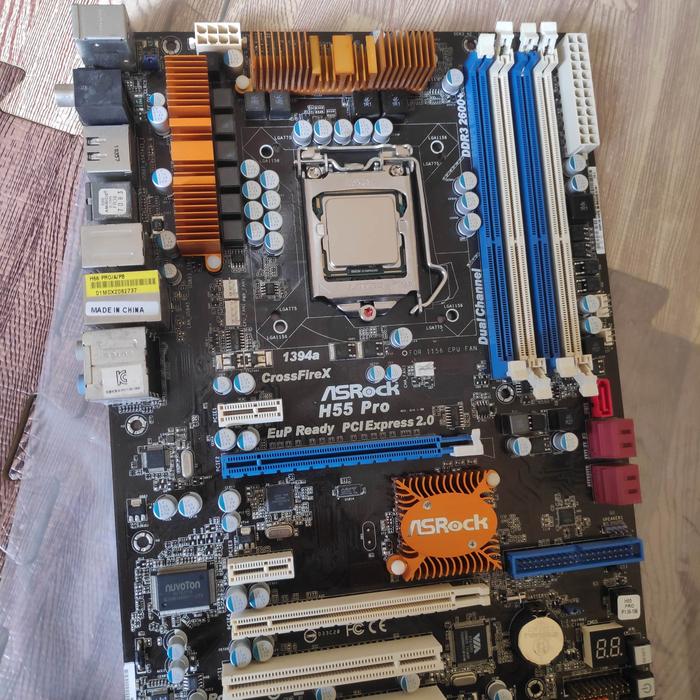 Jual paket processor xeon x3450 + Motherboard mobo asrock H55Pro - Kota ...