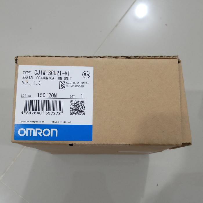 Jual PLC OMRON CJ1W-SCU21-V1 SERIAL COMMUNICATION UNIT 💯 NEW ORIGINAL ...