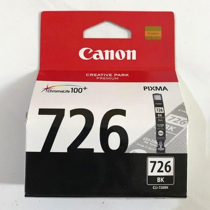 Jual Tinta Canon CLI-726 Black/Cyan/Magenta/Yellow Original Ink Cartridge - Hitam - Jakarta ...