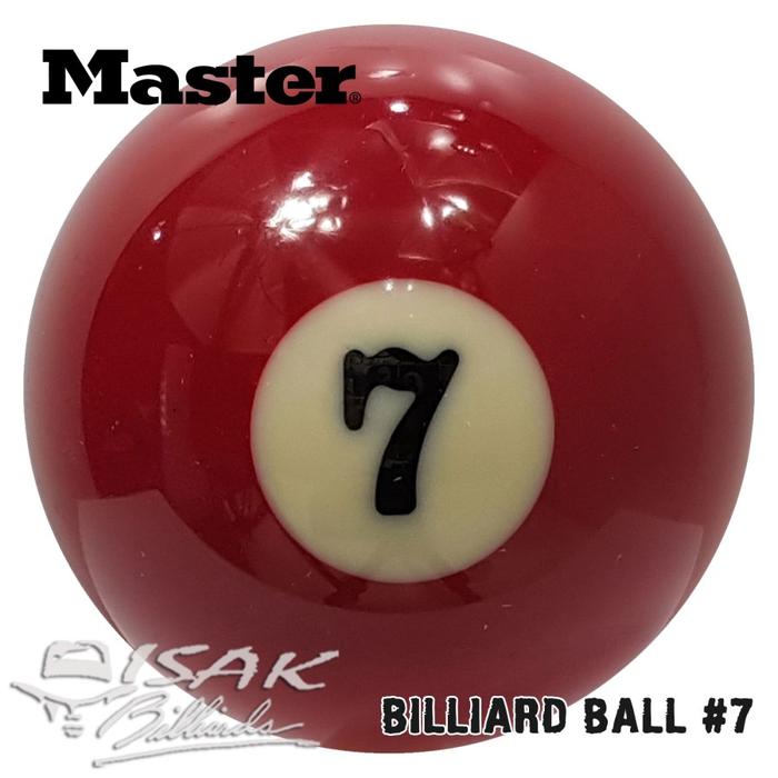 Jual Bola Eceran Nomor 7 - 2.1/4" - Billiard Ball Biliar Pool Besar ...