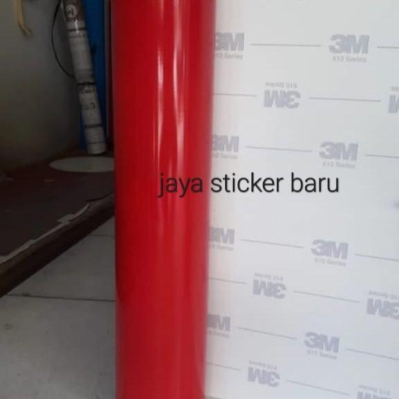 Jual stiker scotlite 3m 610 ukuran 120 x 45 mtr-sticker reflective rambu - Merah - Jakarta Barat ...