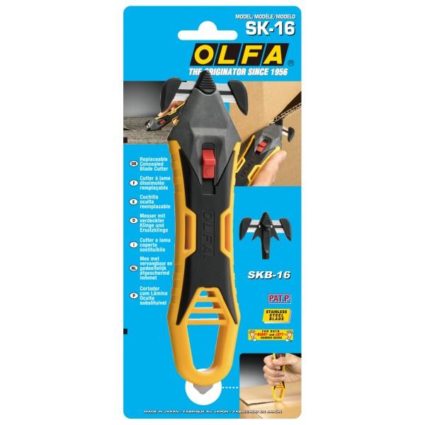 Jual Pisau Packing Kardus SK-16 OLFA Safety Cutter - CutterSet - Jakarta Barat - Olfa Stationary ...