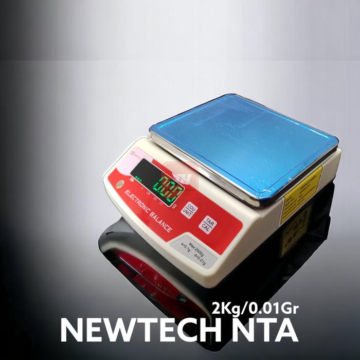 Jual Timbangan lab, analitik, emas NEWTECH NTA kap 2Kg / 0,01Gr ...
