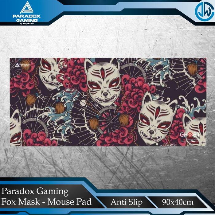 Jual Paradox Gaming Fox Face, Mousepad|Mouse Pad - XL|Besar|Large|Mask ...