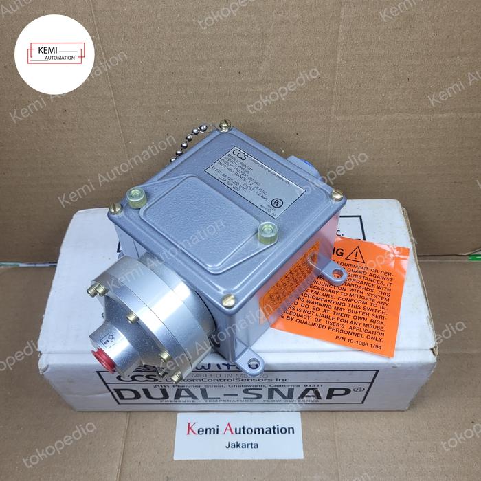 Jual Pressure Switch Custom Control Sensors CCS 604GM1 - Jakarta Timur ...