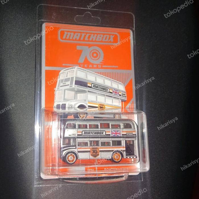 Jual matchbox collectors routemaster bus 70 th year limited edition ...