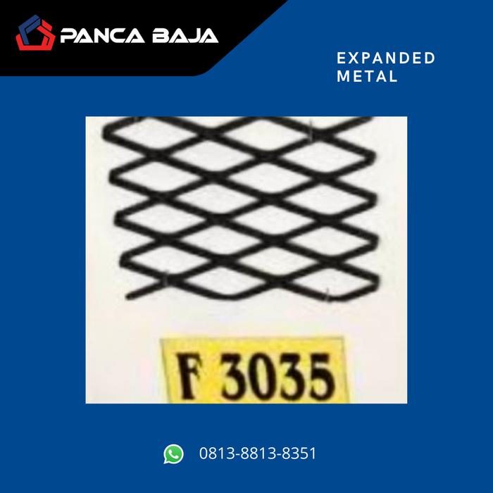 Jual Expanded Metal FF-3035 1.2 x 2.4M | Plat Besi Mesh FF-3035 - Kota ...
