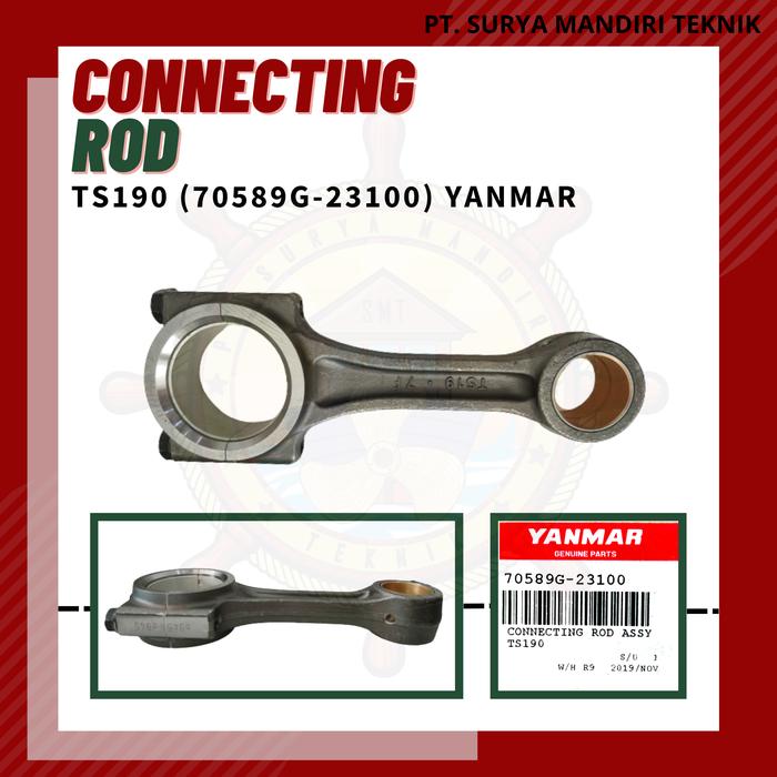 Jual CONNECTING ROD ASSY TS190 70589G-23100 YANMAR ASLI GENUINE - Kota ...