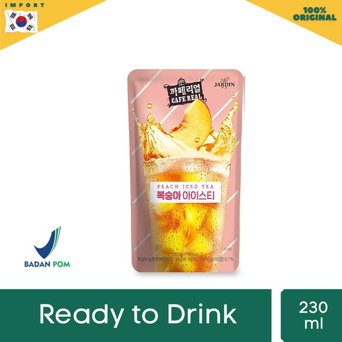 Jual Jardin Iced Tea Peach - Teh instan kemasan pouch khas Korea ...