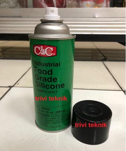 Jual food grade silicone lubricant c&c 03040,cnc pelumas cairan silikon ...