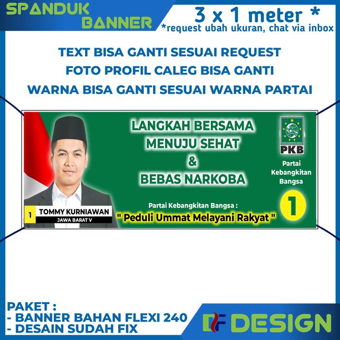 Jual SPANDUK BANNER BALIGO KAMPANYE PEMILU PILKADA CALEG PARTAI PARPOL ...