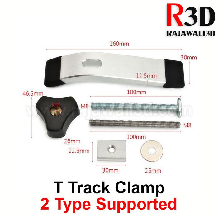 Jual T Track Hold Down Clamp Miter Quick Clamping KIT - Kab. Temanggung ...