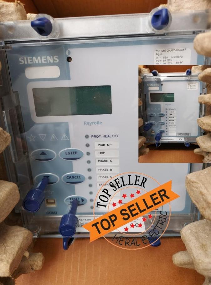 Jual Siemens 7Sr1206 Argus Overcurrent & Feeder Protection Relay ...