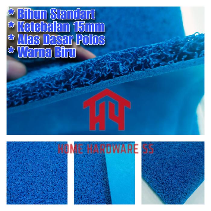 Jual CUSTOM KARPET MOBIL MIE BIHUN PER BARIS - Biru 15mm, Bagasi - Kota ...