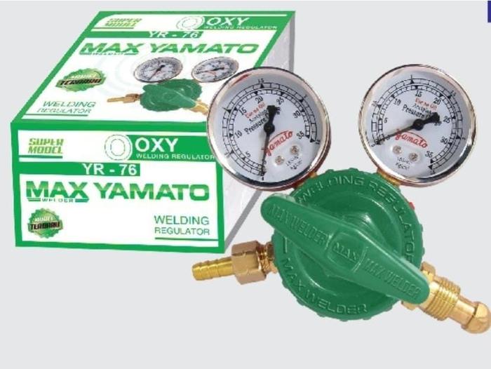 Jual REGULATOR LAS ACETYLENE MAX YAMATO YR-76 WELDING REGULATOR - OKSIGEN - Jakarta Barat ...