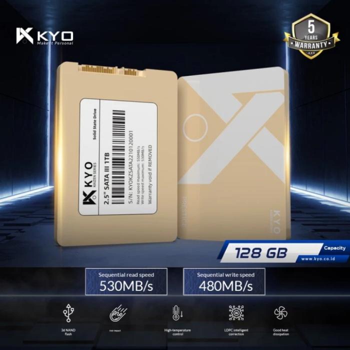Jual SSD SATA KYO KAIZEN PRESTIGE 128GB RESMI - Jakarta Utara - BERSAMA ...