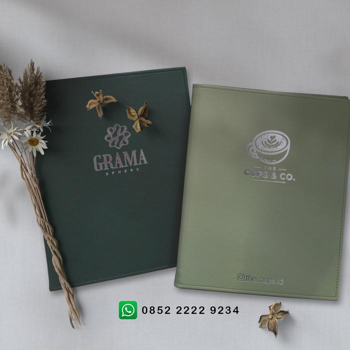 Jual COVER BUKU MENU Hotel,Resto,Cafe Dll.Size A4 Custom Logo - Kota ...