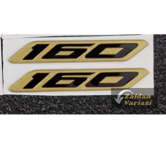 Promo Stiker Emblem Vario 160 Sticker Logo Timbul Full Body Cbs Abs ...