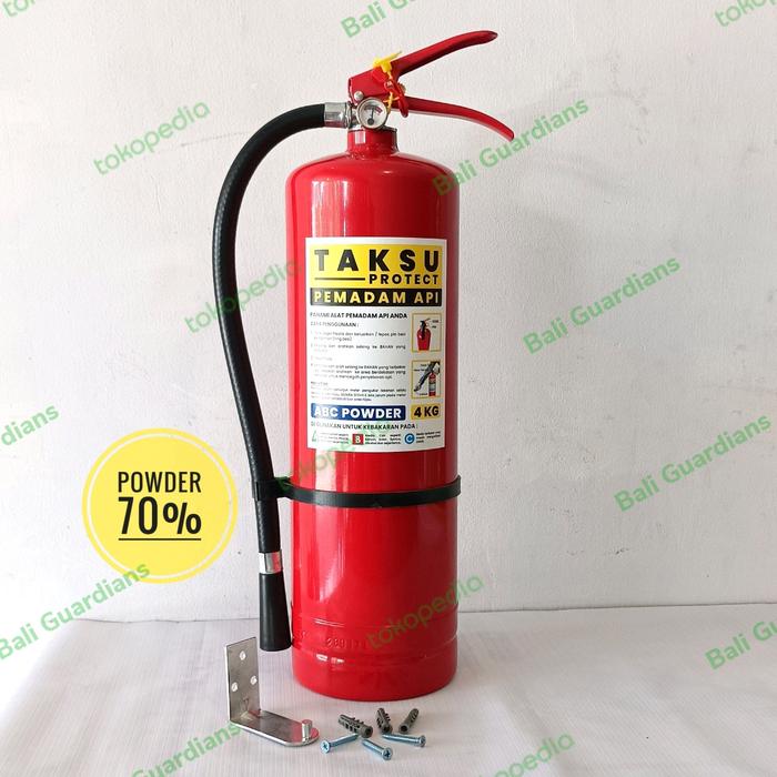 Jual 4kg APAR Tabung Pemadam Api / Fire Extinguishers lengkap, siap ...