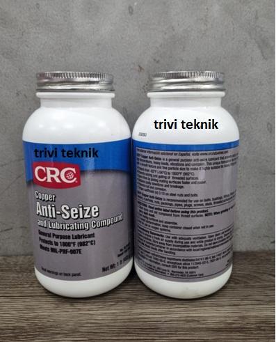 Jual crc copper anti seize lubricating compound sl35903,pelumas drat ulir - Jakarta Pusat ...