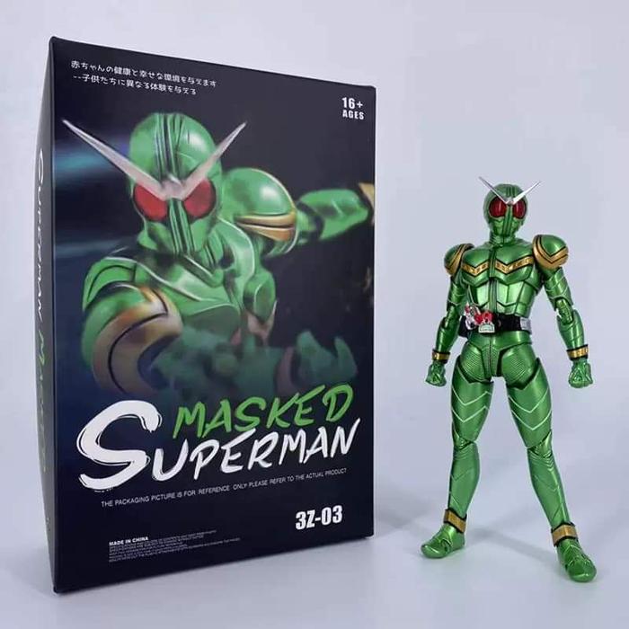 Jual SHF SS Kamen Rider W Cyclone Cyclone Recast Non Official Brand 3Z ...