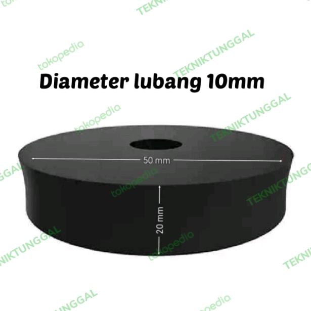 Jual karet kabin mounting 50x20mm karet dudukan alas mesin peredam ...